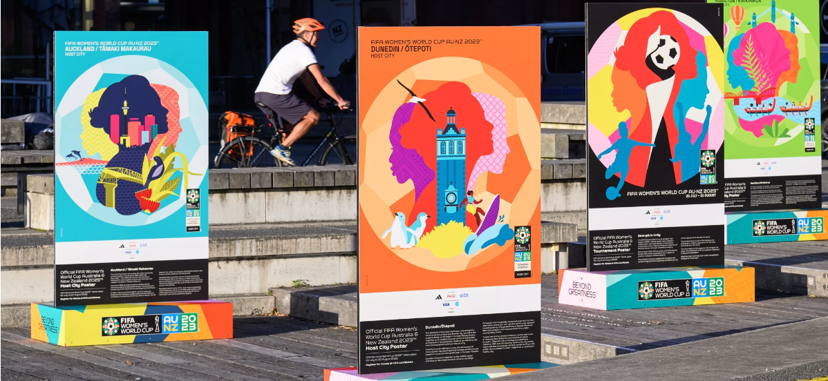 FIFA presentó el póster oficial de la Copa Mundial Femenina 2023